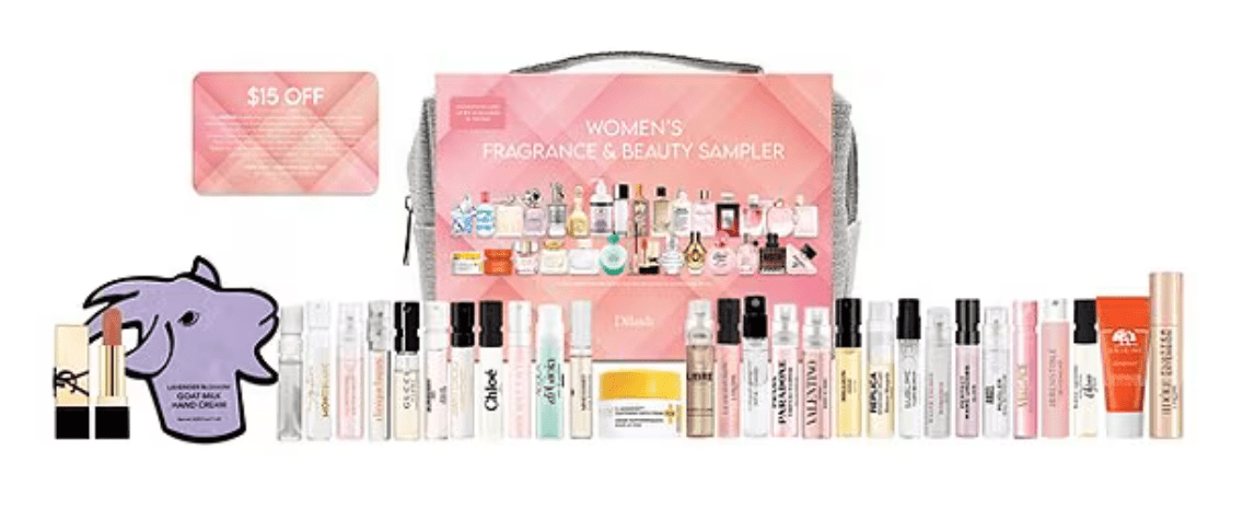 Dillard's Women's Spring Beauty and Fragrance Sampler Set - Subscription Box Ramblings